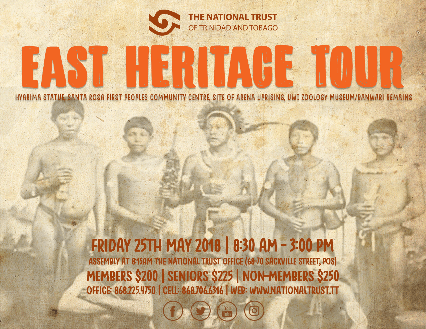 East Heritage Tour — National Trust of Trinidad and Tobago